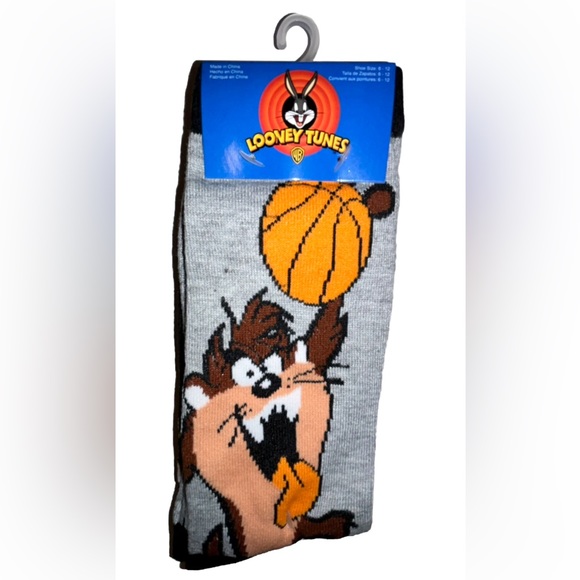 Hyp | Underwear & Socks | Looney Tunes Taz Crew Socks 2 Pair Men 62 ...
